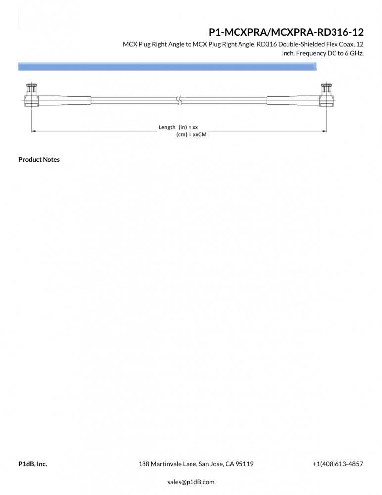 P1-MCXPRA/MCXPRA-RD316-12 product document, page 2