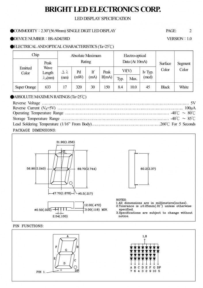 BS-AD4J3RD specification page 1