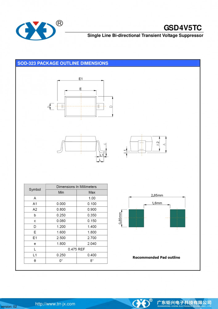 GSD4V5TC datasheet page 4