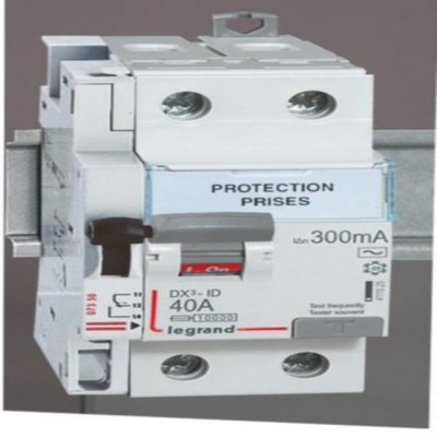 RCCB DX³ 2 pole 40A type AC 300mA screw terminals for sale