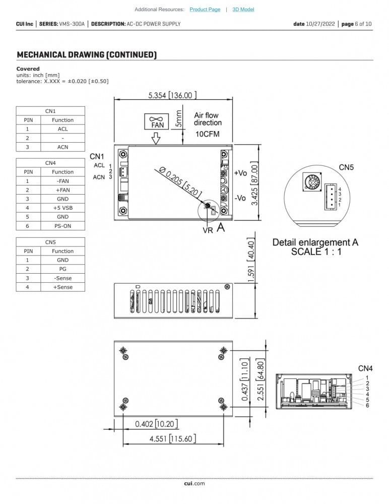 VMS-300A-24 datasheet page 6