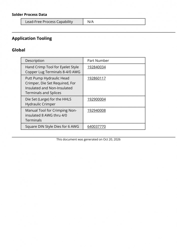 Product document image 3 for MOLEX 192210495