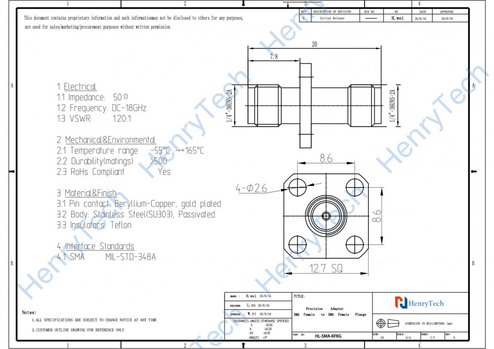 HL-SMA-KFKG technical document preview