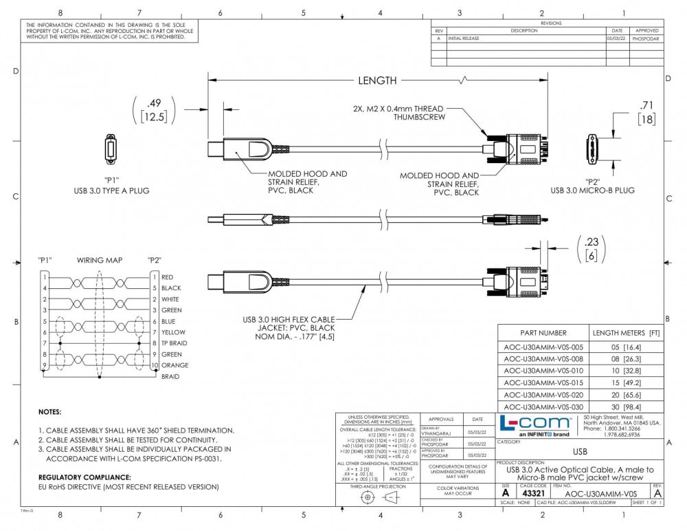 AOC-U30AMIM-V0S-030 product documentation