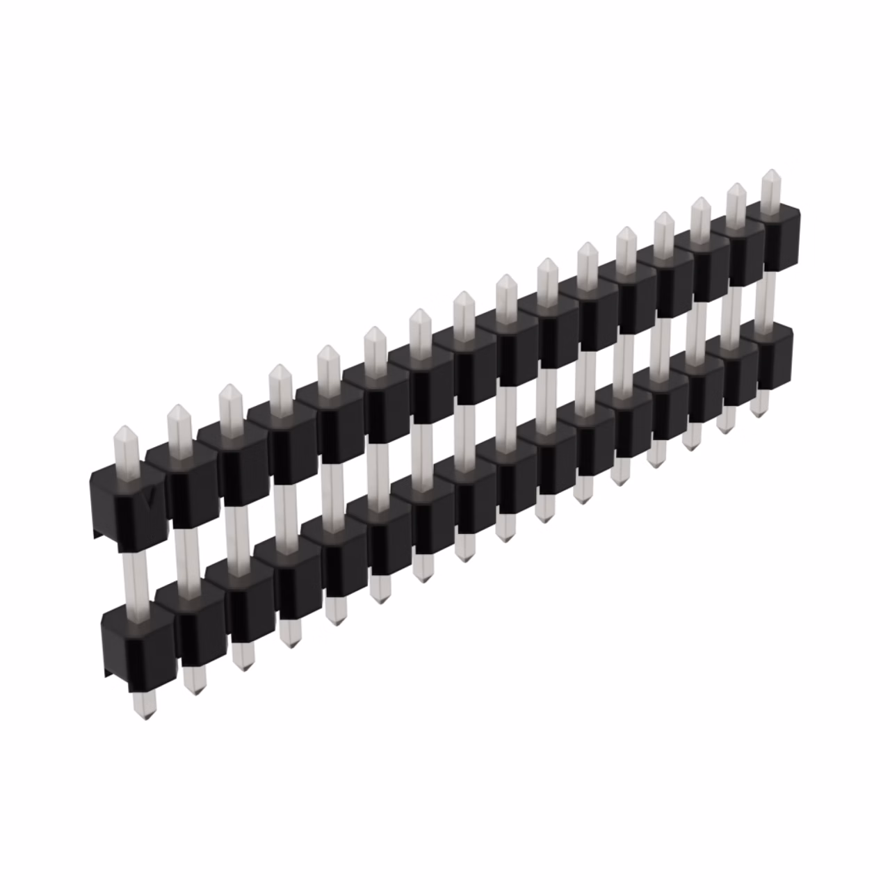 KK 254 PCB Header, Single Row, Dual Body, Through Hole, Vertical, 16 Circuits, 2.50µm Tin(Sn) Plating, 8.70mm Stacking Height, Bag Packaging, Lead-Free for sale