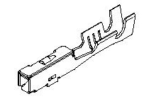 1.01mm  Tab-Type Female Crimp Terminal, Low Insertion Force Type, Tin Plated, AVS (CAV) 0.3, 0.5, 0.85mm²; for sale