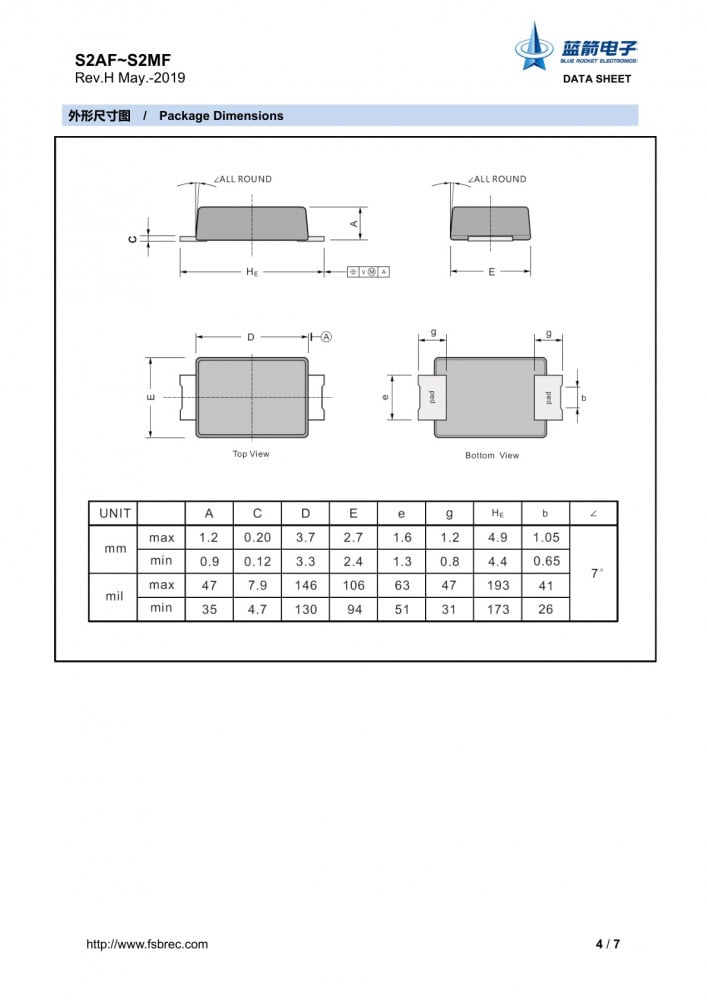 S2MF datasheet page 4
