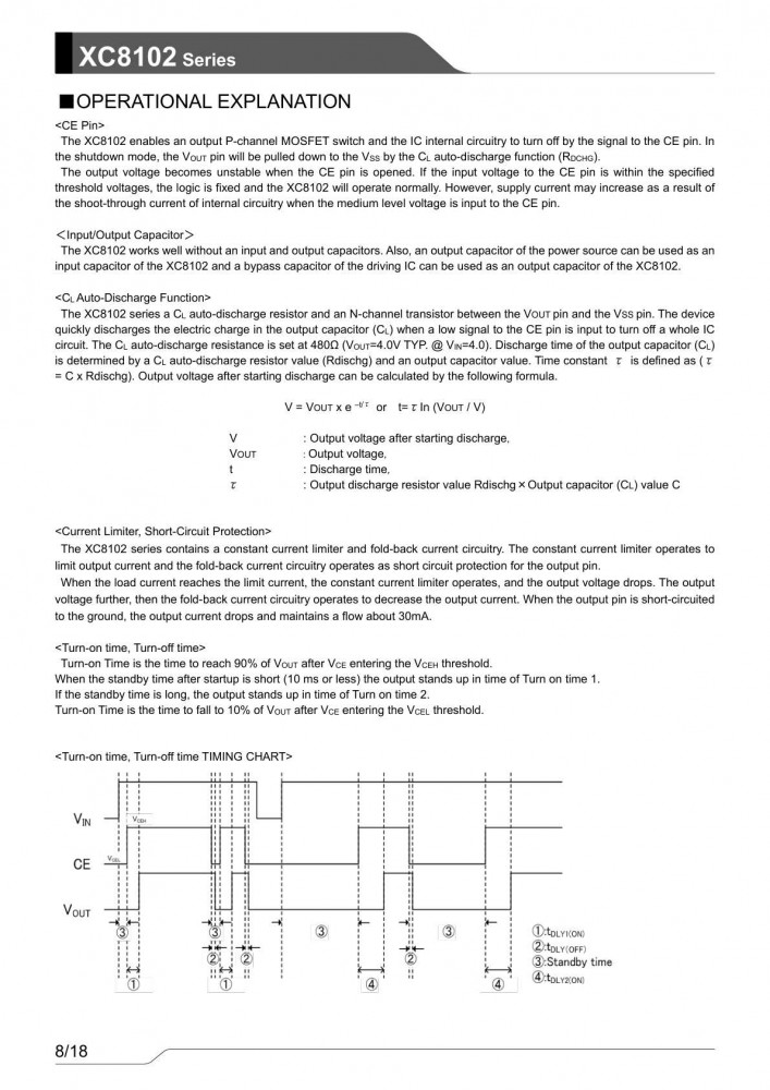 XC8102 datasheet page 8