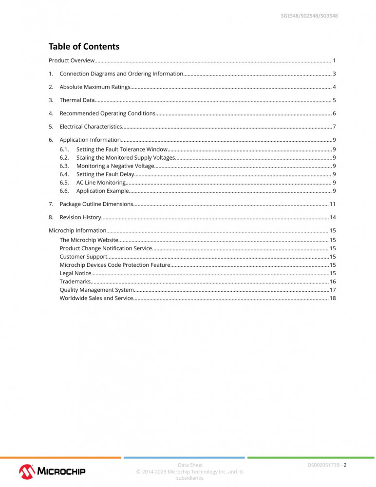 SG2548 datasheet preview, page 2