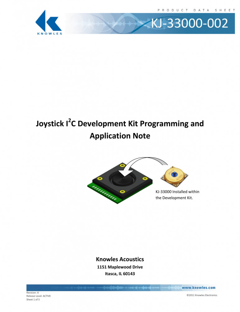 KJ-33000-002 application note page 1