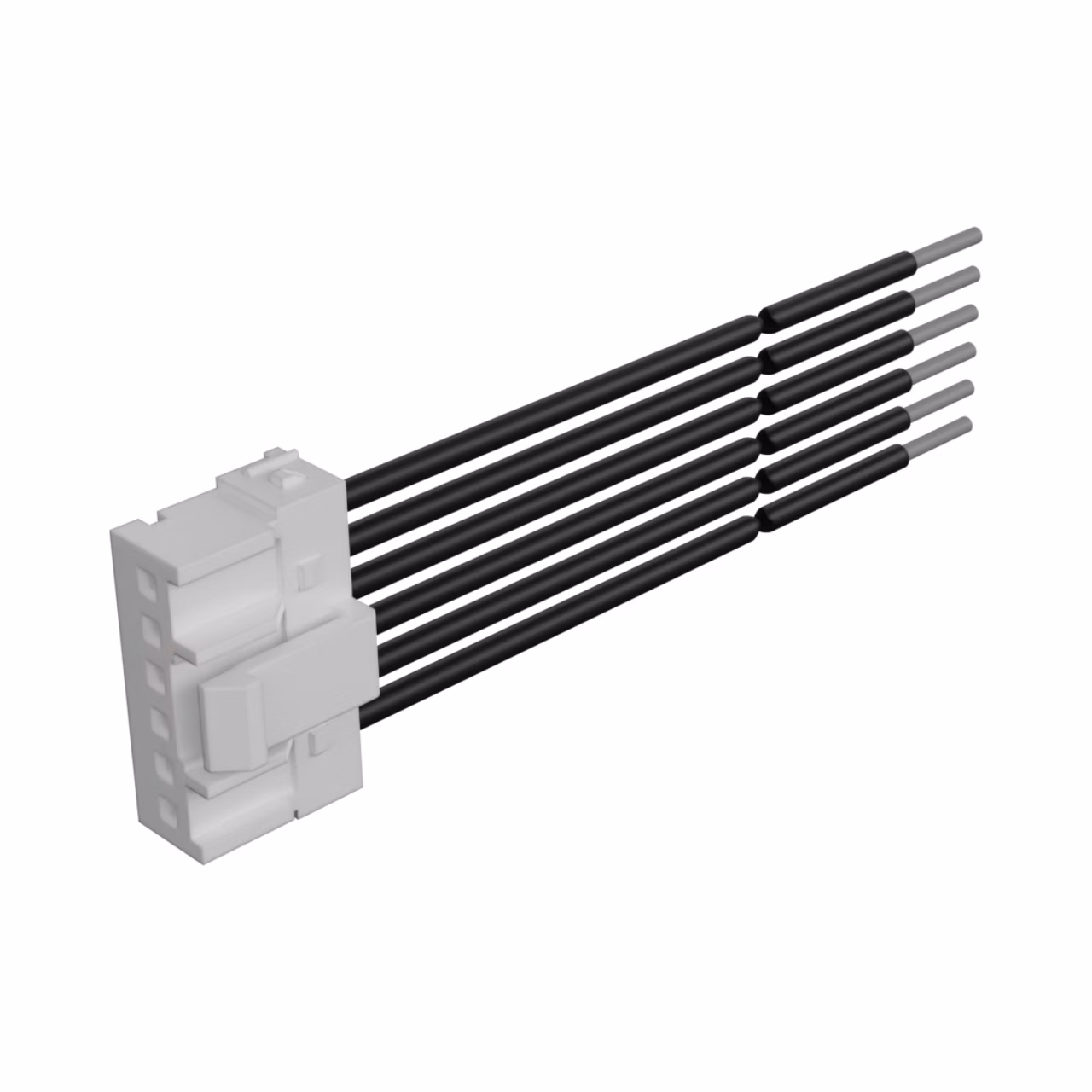 MicroTPA-to-Pigtail Off-the-Shelf (OTS) Cable Assembly, 2.00mm Pitch, Single Row, 600.00mm Length, 6 Circuits, Natural for sale