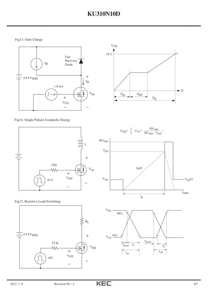 KU310N10D-RTF/H datasheet page 6