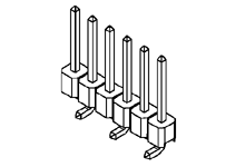 KK 254 PCB Header, Through Hole, Breakaway, Vertical, 3 Circuits, 2.50µm Tin (Sn) Overall Plating, Tray Packaging, Lead-Free