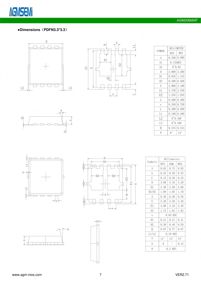 AGM206MAP datasheet page 7