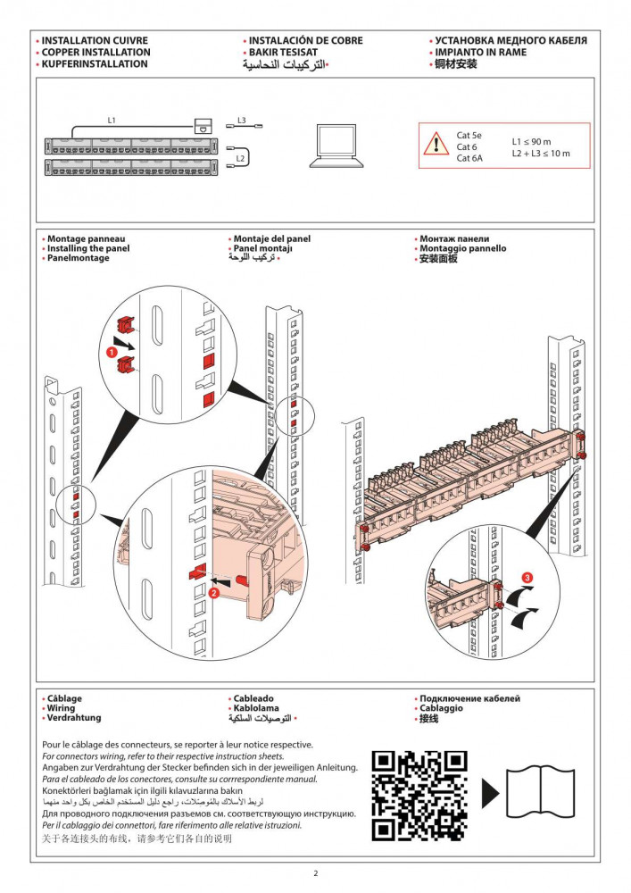 Legrand installation document, page 2