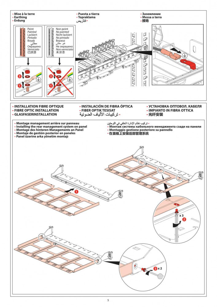 Legrand installation document, page 5