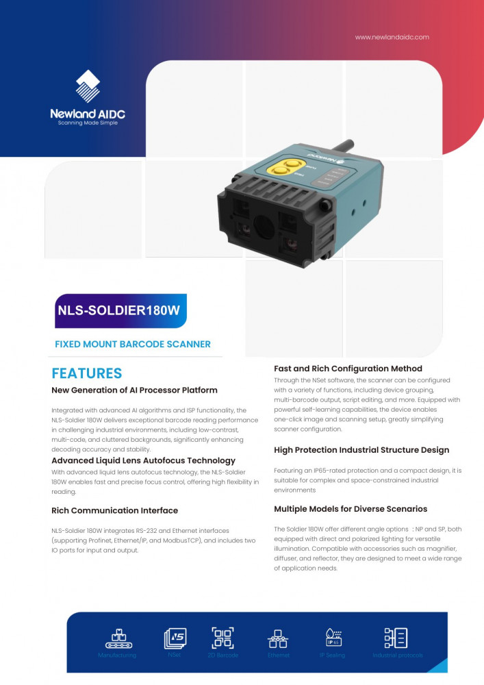 Newland Soldier180W technical document page 1