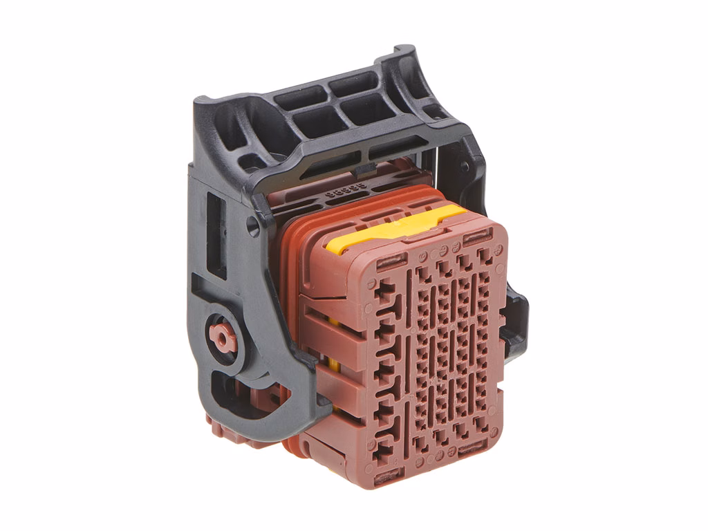.635mm, 1.50mm, 2.80mm, CMC Receptacle, 53 Circuits, Left Wire Output, Brown Coding, Mat Sealed for sale