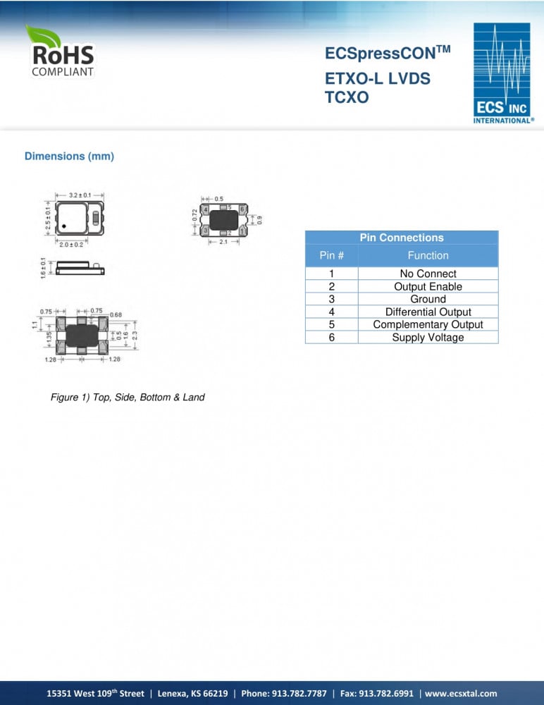ETXO-L series datasheet page 3