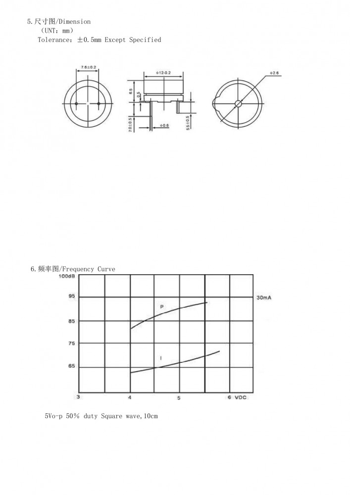 HYE1206-05ST specification page 4
