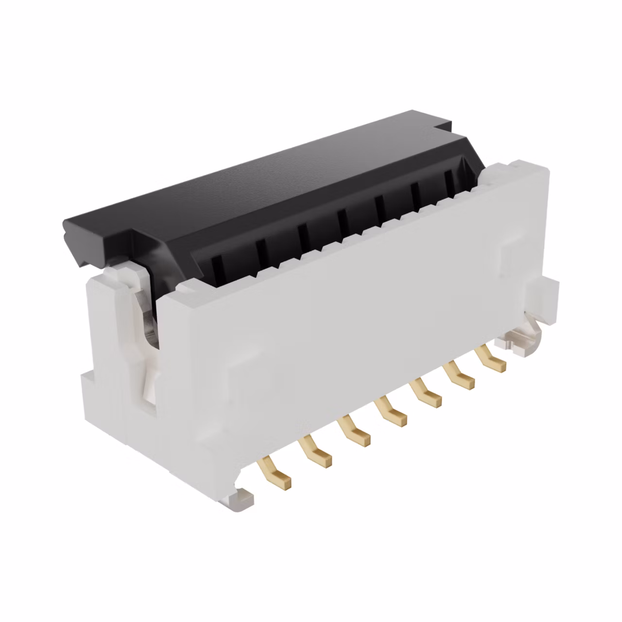 Easy-On FFC/FPC Connector, 0.50mm Pitch, V-Flip Series, Vertical, 4.05mm  Height, 13 Circuits, Phosphor Bronze, Gold Plating for sale
