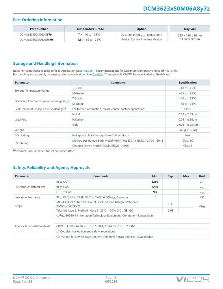 DCM3623T50M06A8M70 datasheet page 4