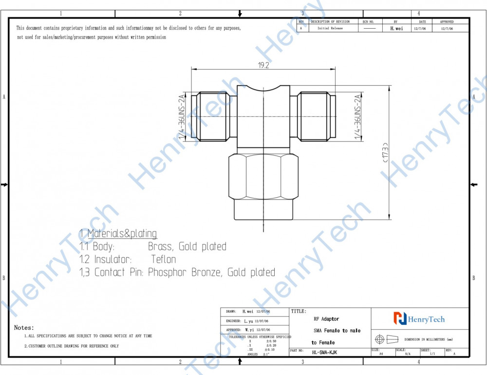 HL-SMA-KJK technical document preview