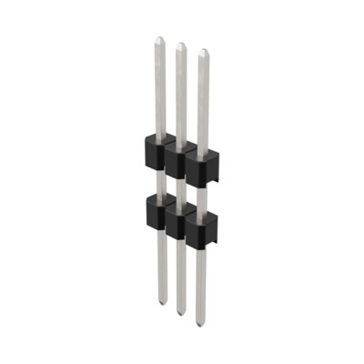 KK 254 PCB Header, Single Row, Dual Body, Through Hole, Vertical, 3 Circuits, 2.50µm Tin(Sn) Plating, 8.50mm Stacking Height, Tray Packaging, Lead-Free for sale