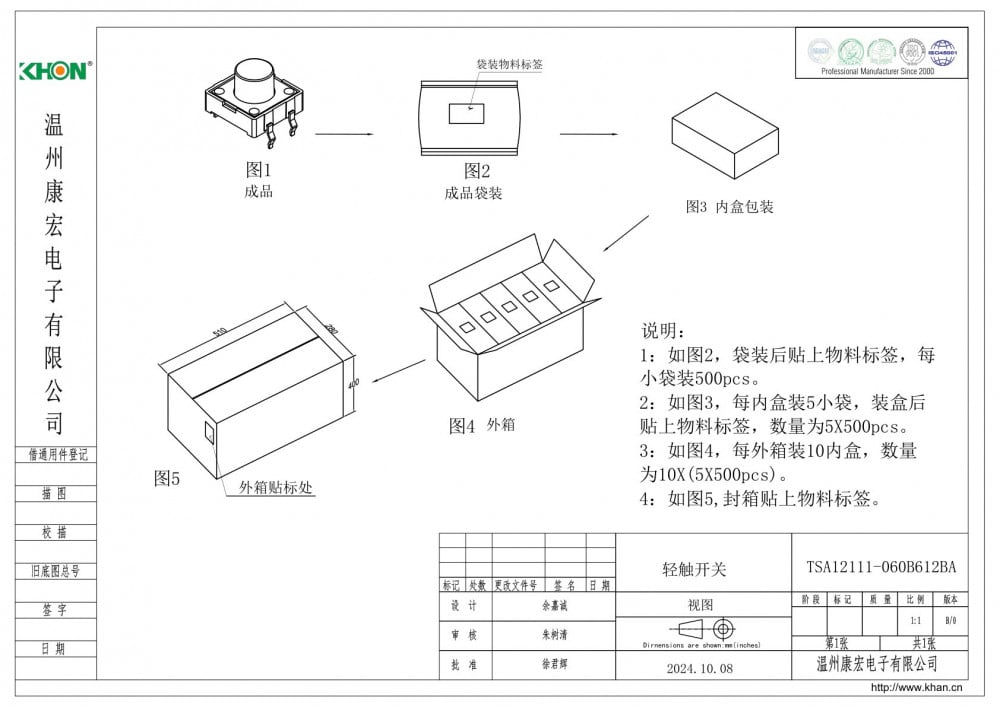 TSA12111-060B612BA specification page 10