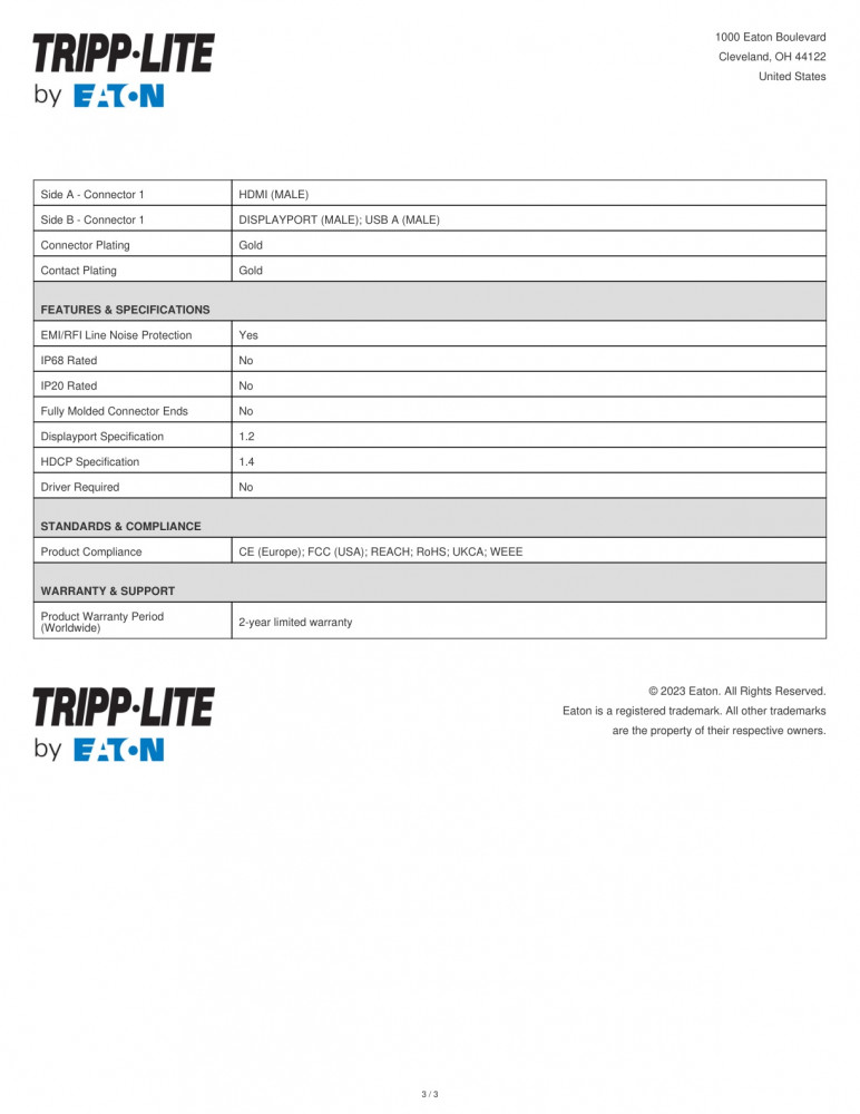 P567-02M technical documentation page 3
