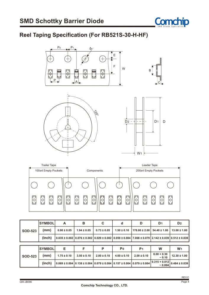 RB521S-30-HF datasheet page 4