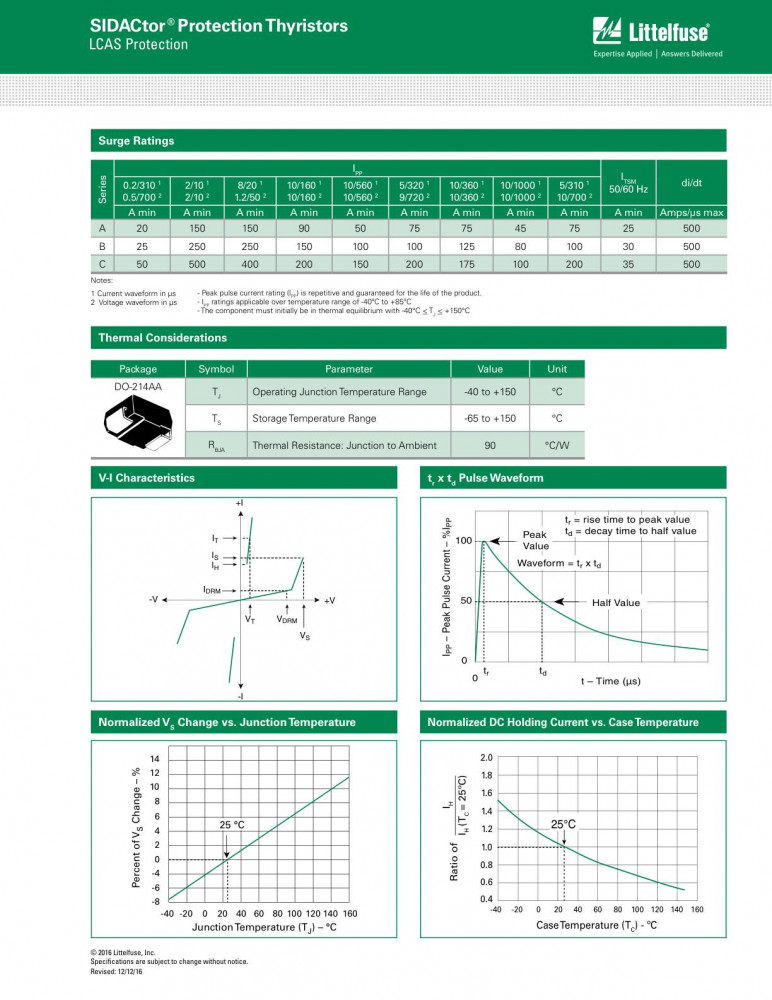P0220SCMCLRP technical document page 2