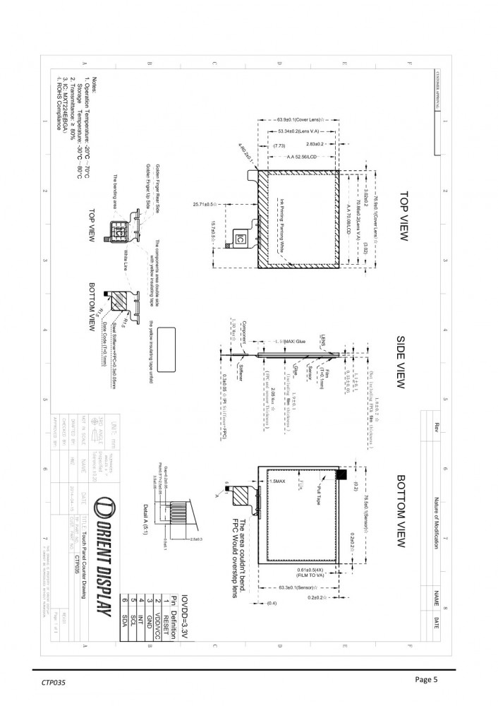 CTP035 technical document page 6