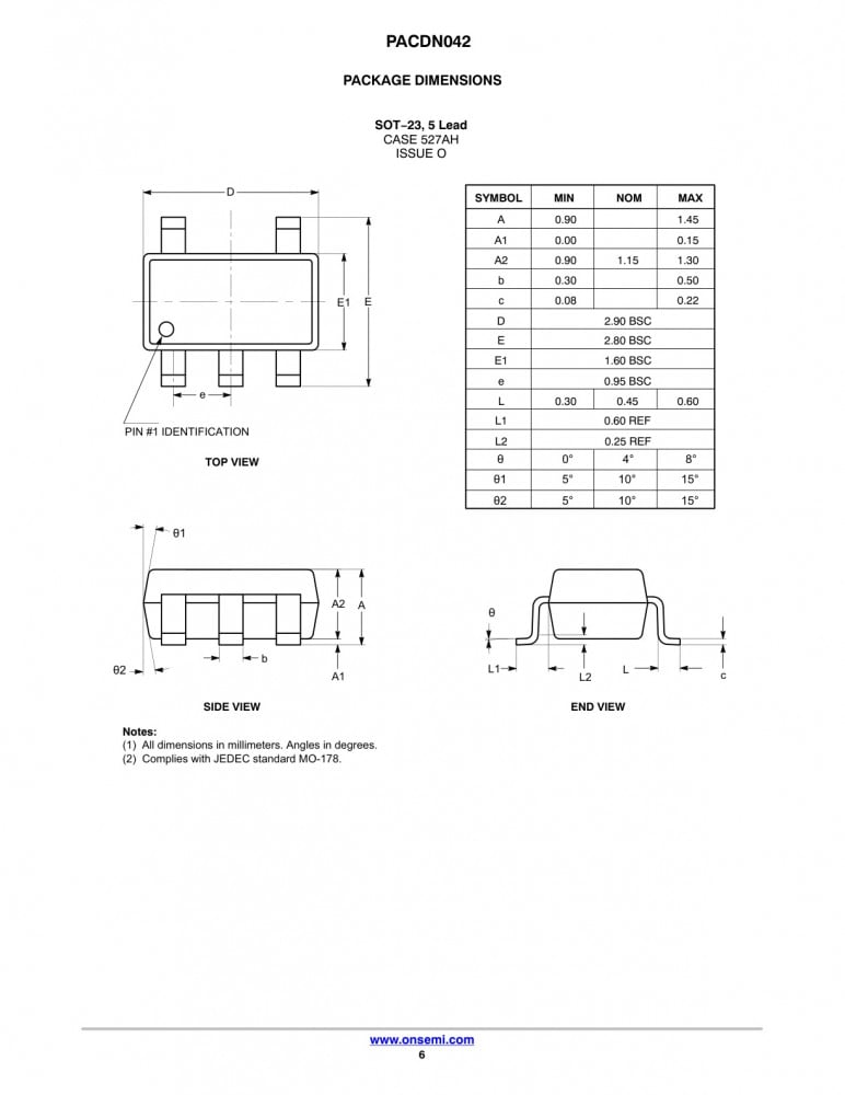 PACDN042Y3R datasheet page 6