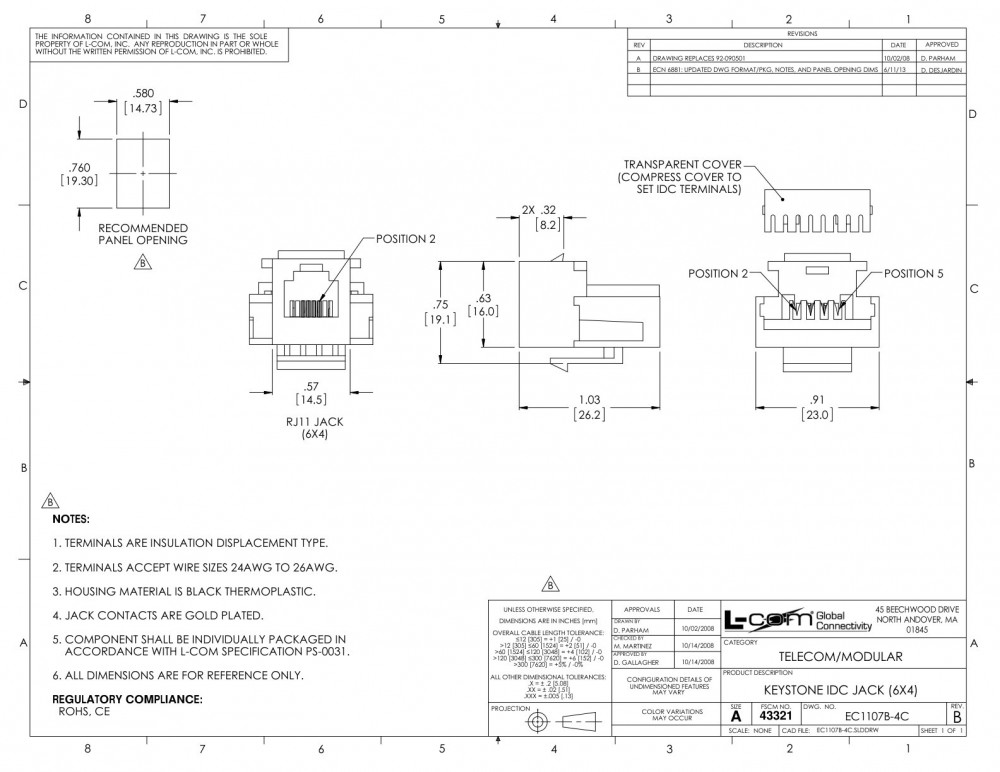 EC1107B-4C technical document preview