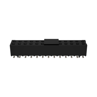 Milli-Grid Vertical Receptacle, 2.00mm Pitch, Dual Row, Surface Mount, Top/Bottom Entry, with Press-fit Plastic Pegs, with Cap, Tube, 0.38µm Gold (Au) Plating, 26 Circuits, Lead-Free for sale