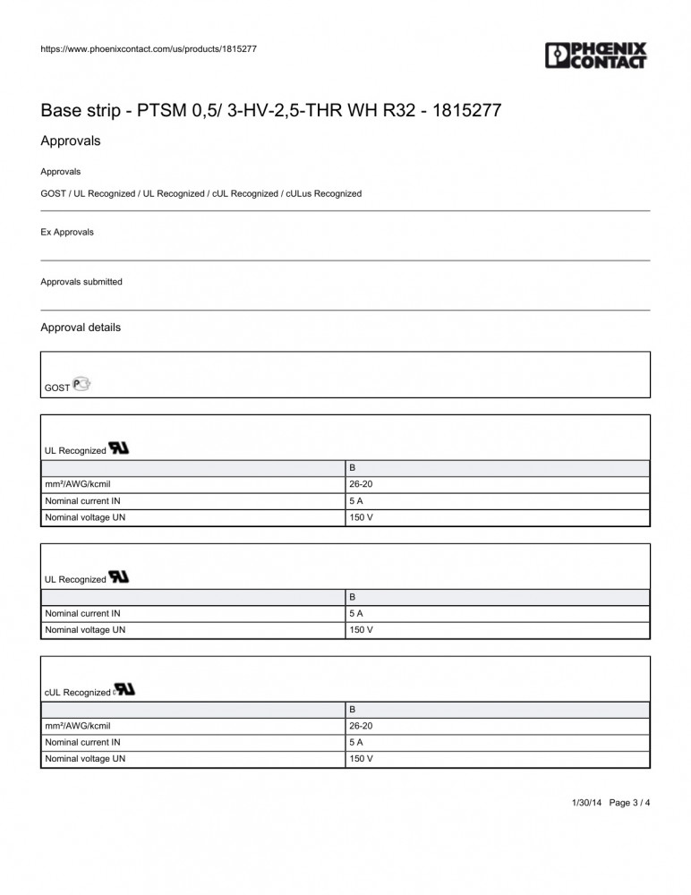 Phoenix Contact 1815277 product document page 3