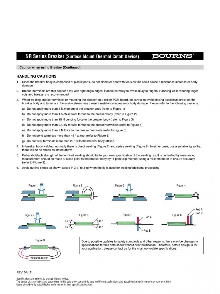 BOURNS NR Series datasheet page 5