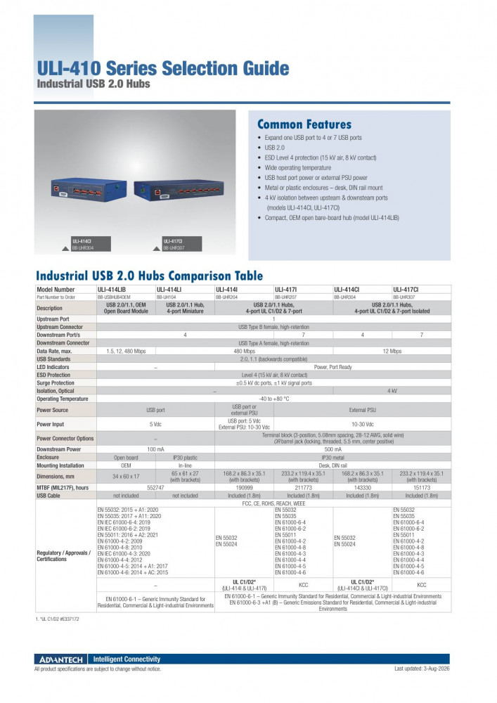 BB-UHR307 product document page 6