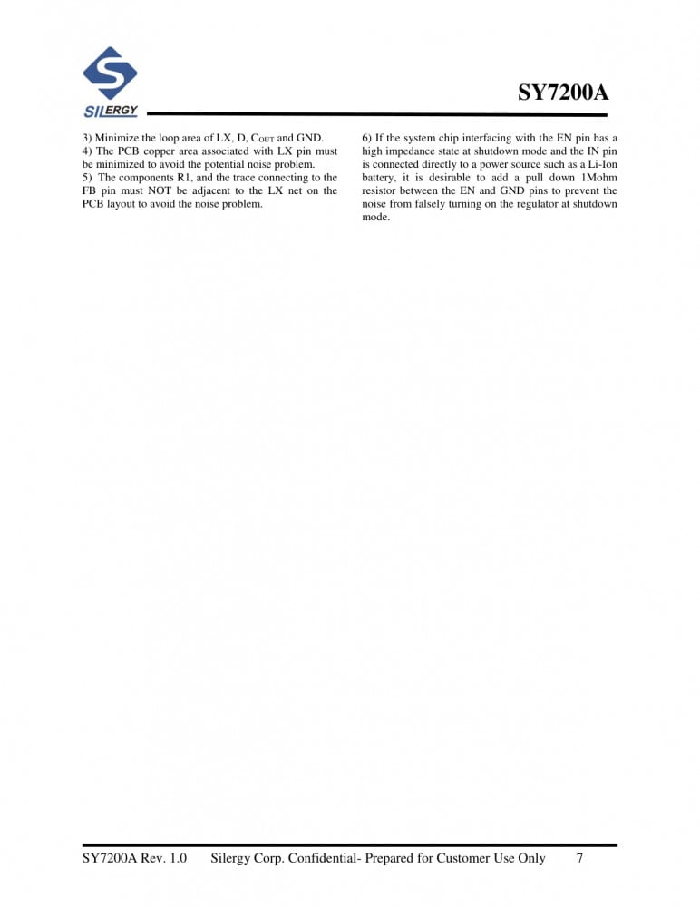 SY7200AABC datasheet page 7