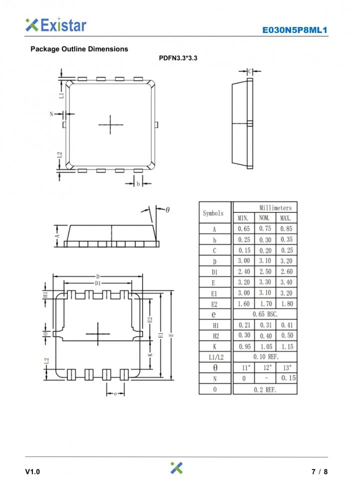 E030N5P8ML1 datasheet page 7