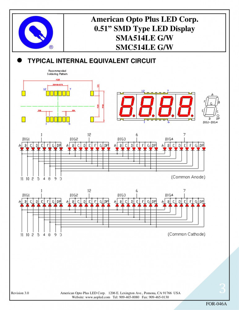 SMC514LE datasheet page 3