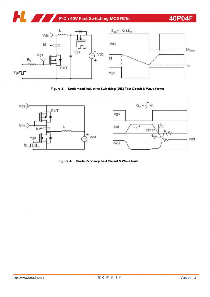 40P04F datasheet page 6
