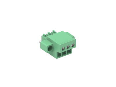3.81mm Pitch Eurostyle Horizontal Plug, In-Line with Retention Screws, 3 Circuits for sale
