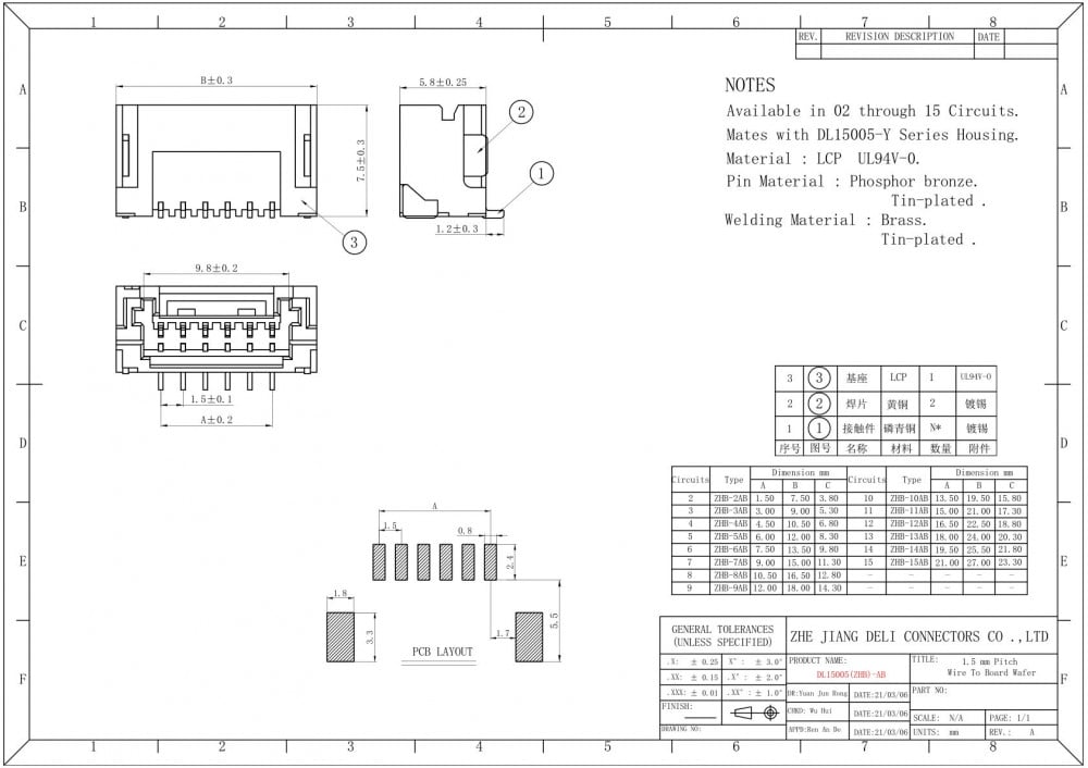 DLL ZHB-T technical document page 2