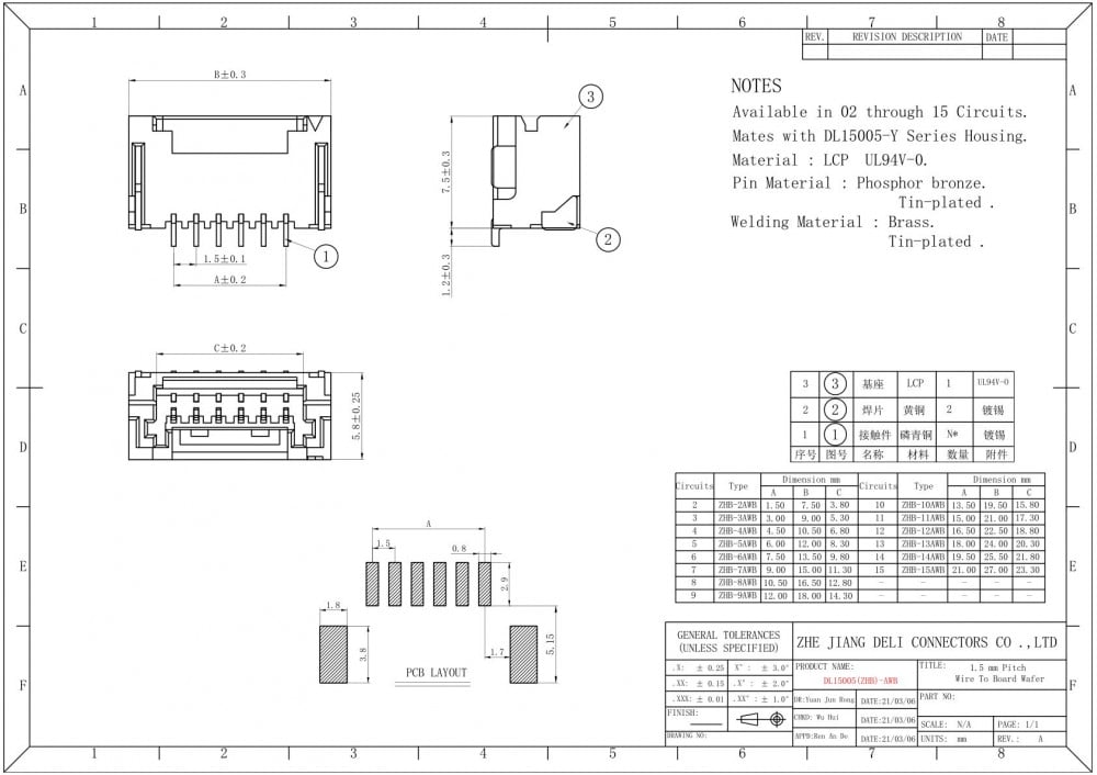 DLL ZHB-T technical document page 3