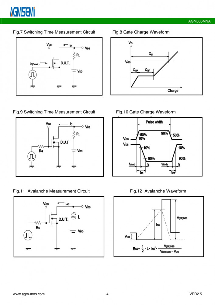 AGM306MNA technical document page 4