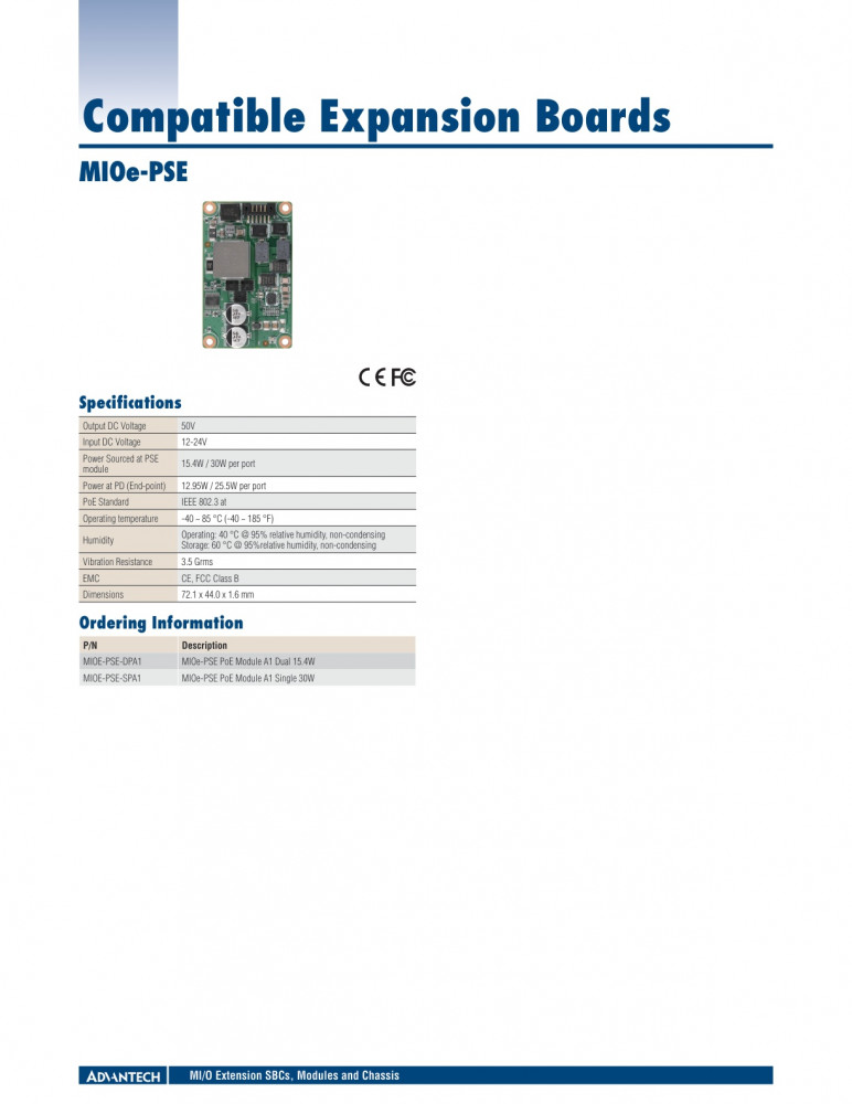 MIO-5376 technical document page 3