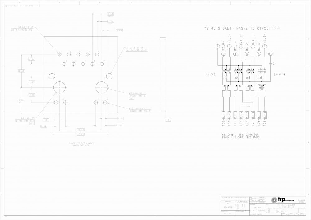 Bel Fuse 2250027 drawing page 2