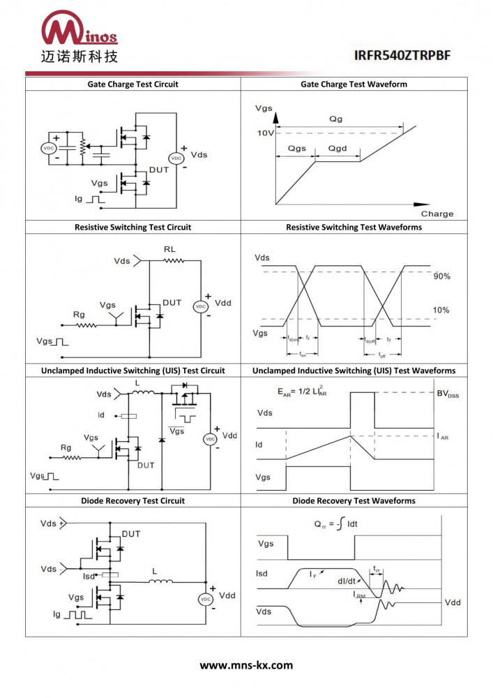 IRFR540ZTRPBF-MNS datasheet page 5